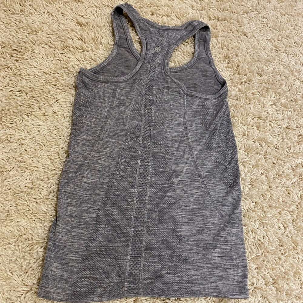 Lululemon Grey Swiftly Tech Tank - Gem